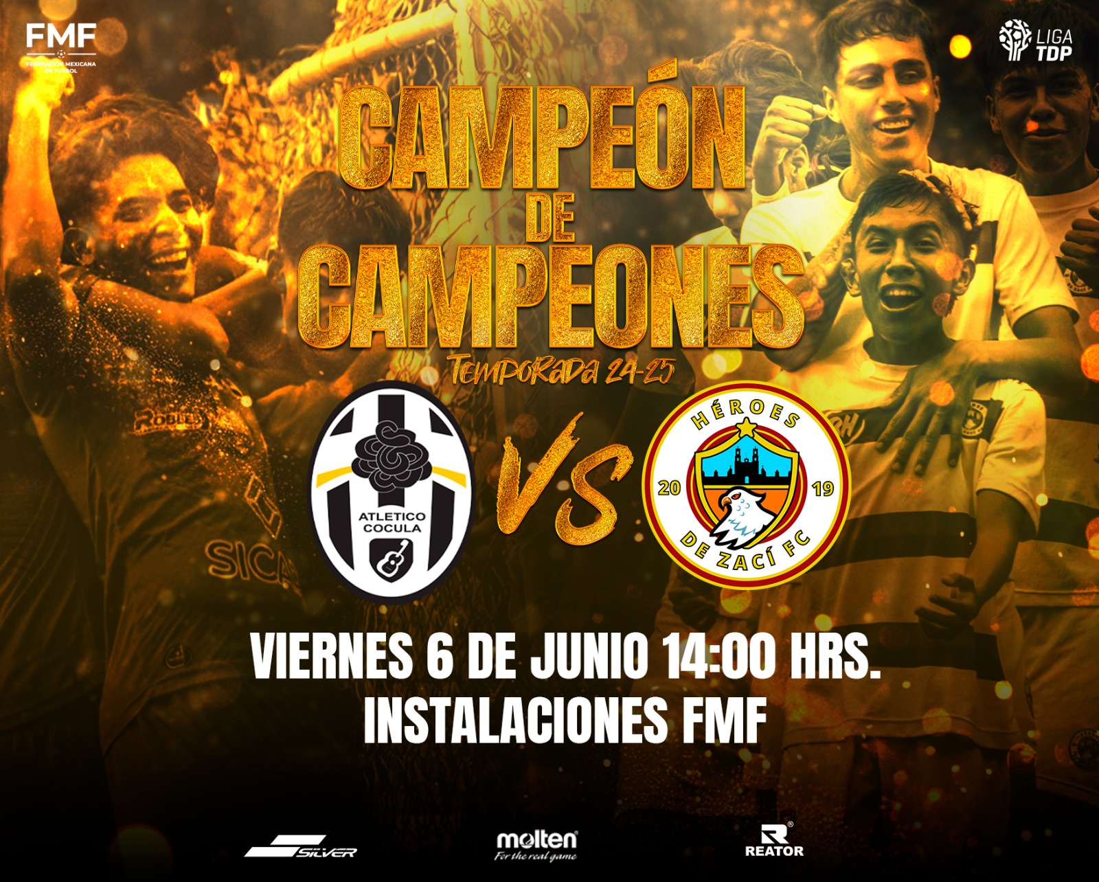La final nacional de la Liga TDP ya tiene sede y horario | AF Deportes